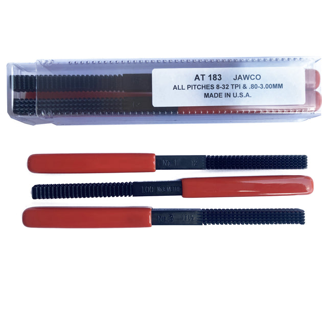 Set of 3 Rethreading Files: Nu-Thred® #1, 3, 8 – MADE IN USA | Jaw ...