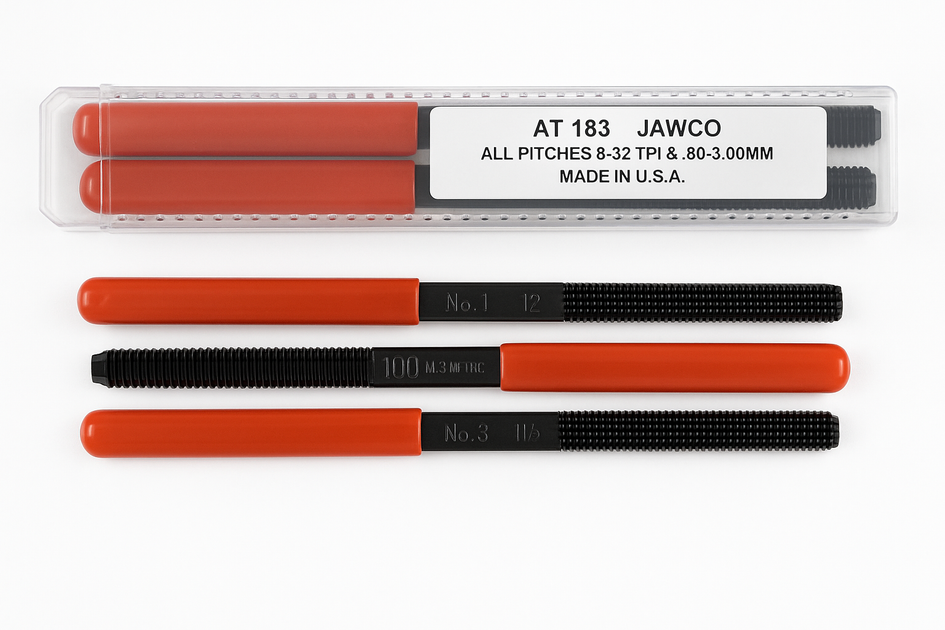 Set of 3 Rethreading Files: Nu-Thred® #1, 3, 8 – MADE IN USA | Jaw ...